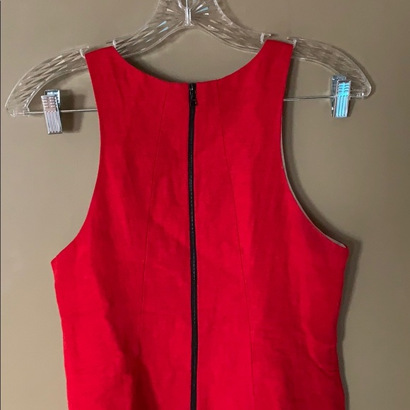 rag & bone | Dresses | Rag Bone Red Ribbed Dress | Poshmark